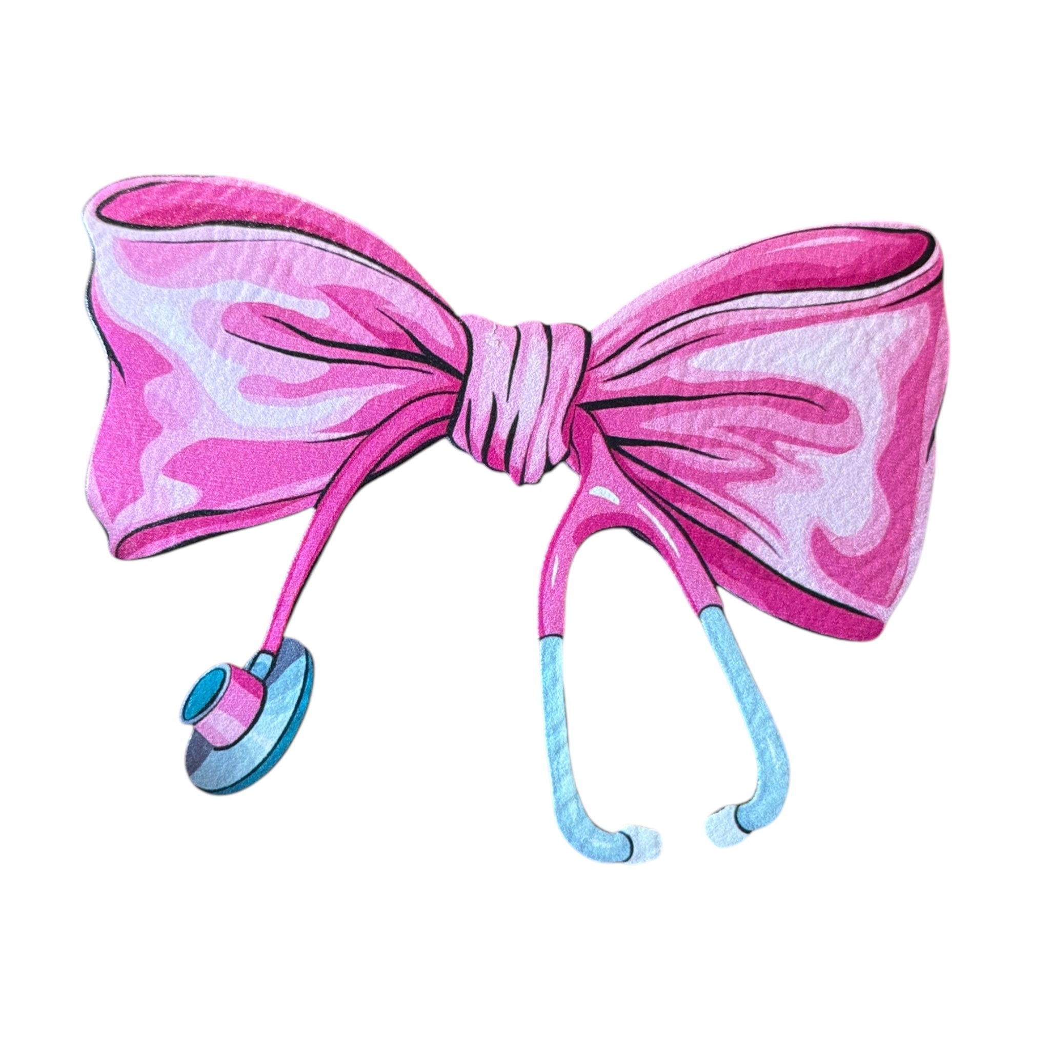 Stethoscope Bow – Saltwater Stitches Hat Company LLC