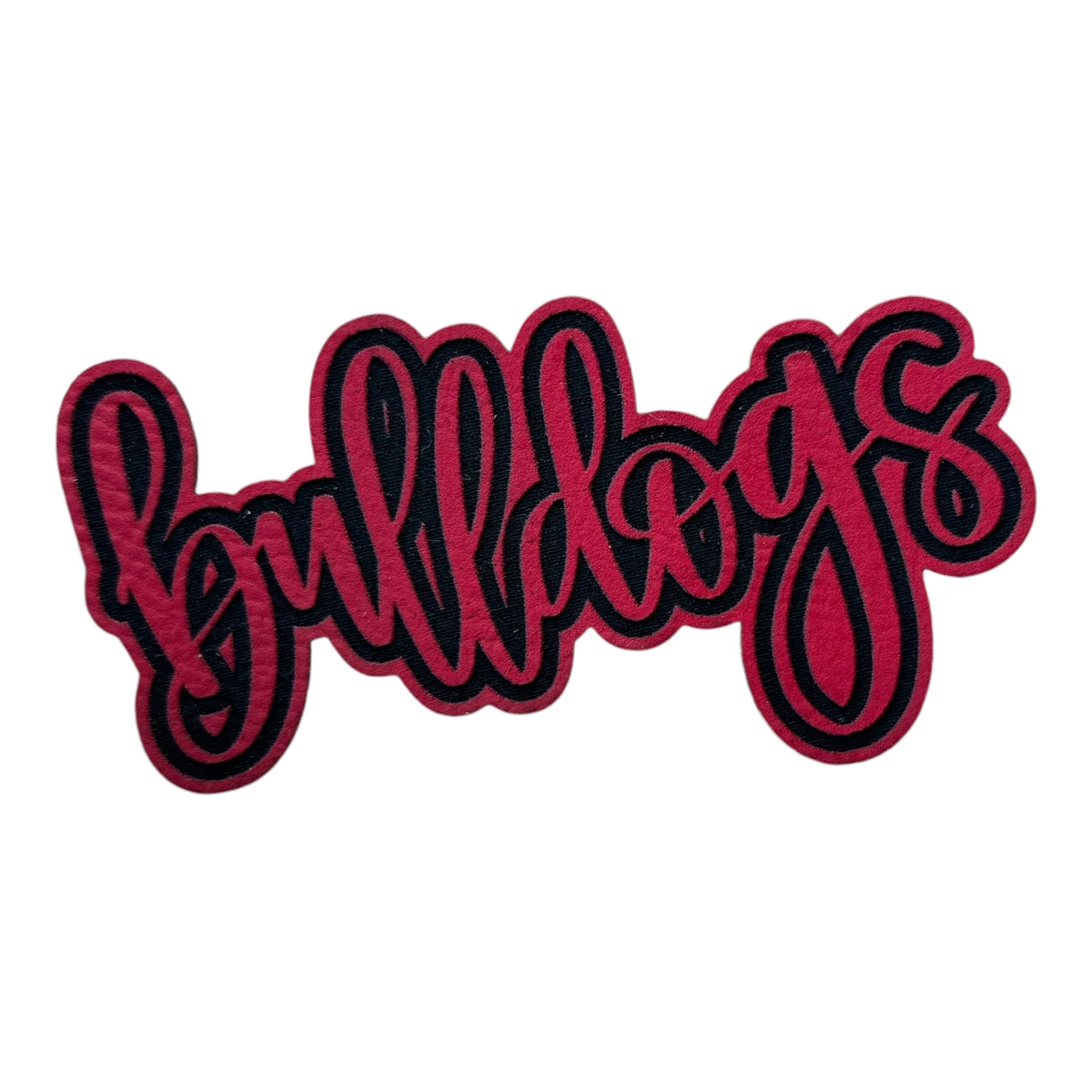 Bulldogs cursive – Saltwater Stitches Hat Company LLC