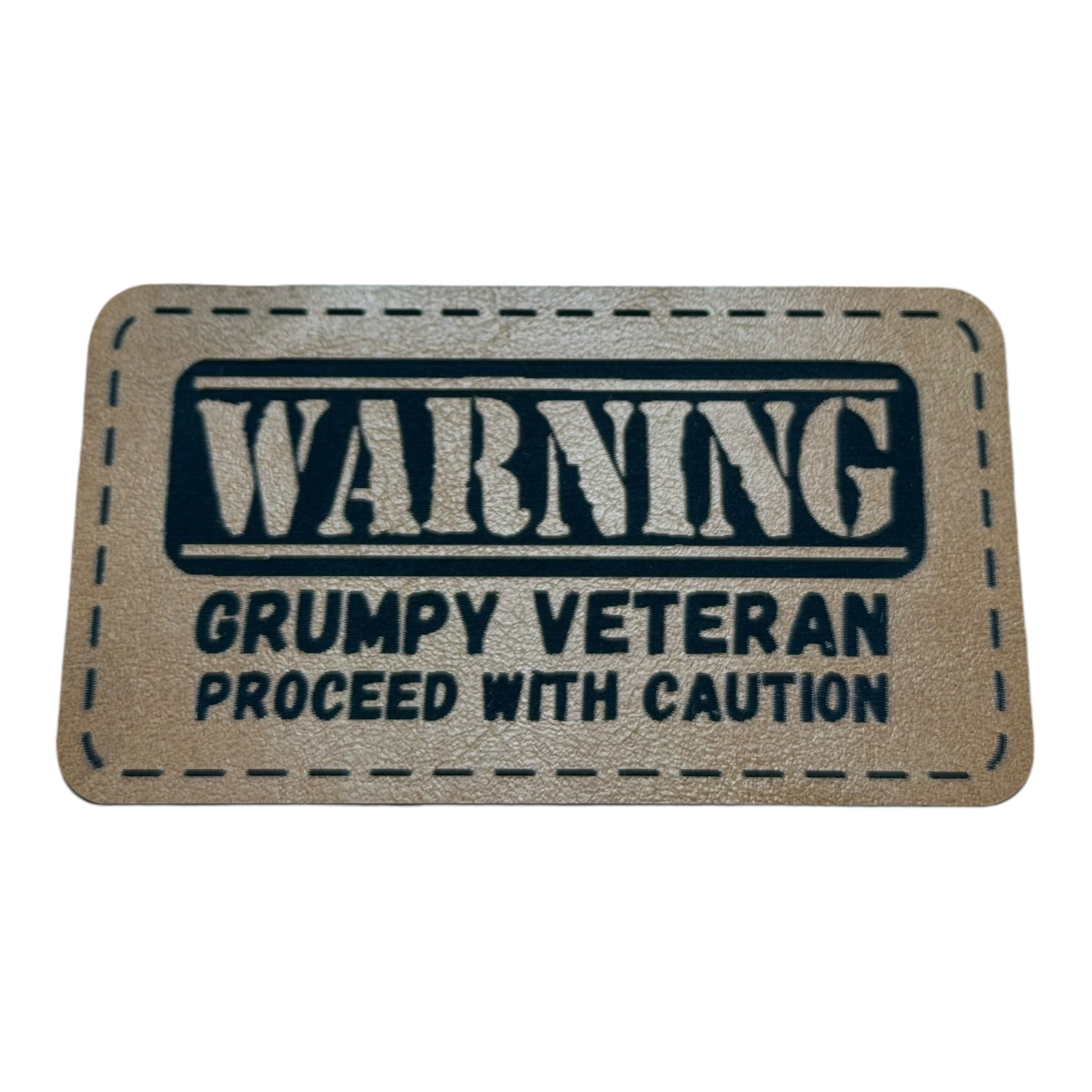 Warning: Grumpy Veteran Proceed with Caustion – Saltwater Stitches Hat ...